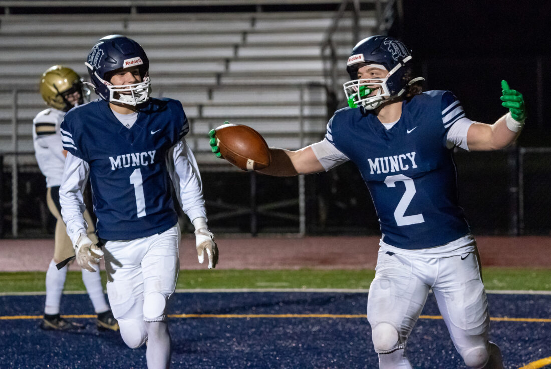 Muncy’s Austin Johnson had a monster performance in Friday’s win with ...